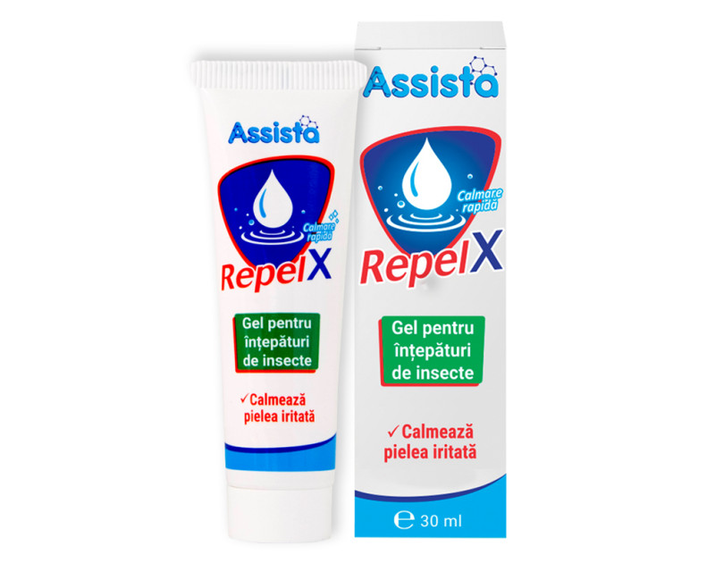 Assista RepelX Gel intepaturi insecte x 30 ml