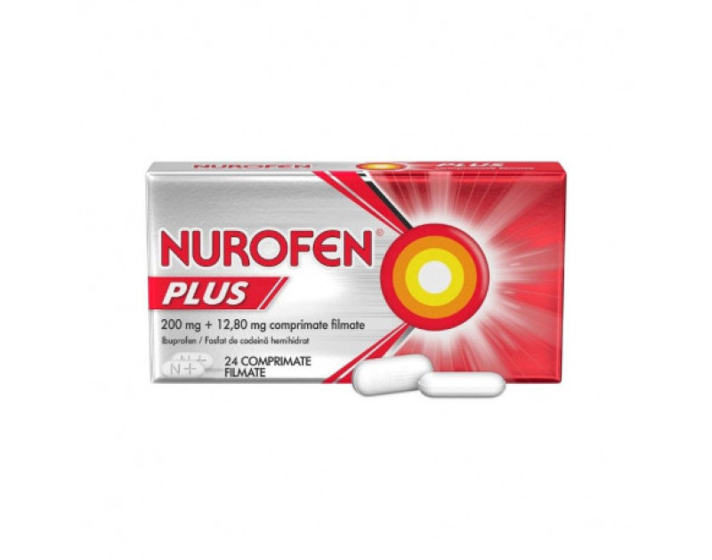 Nurofen Plus X 24 comprimate filmate | Catena.ro