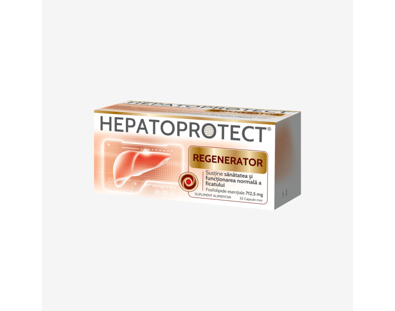 Hepatoprotect Regenerator, 32 capsule moi, Biofarm | Catena.ro