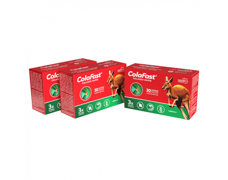 Pachet Colafast 2+1 cadou, 90 capsule, Good Days Therapy | Catena.ro