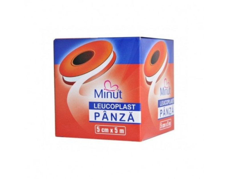 MINUT Leucoplast Panza, 5 cm x 5 m | Catena.ro