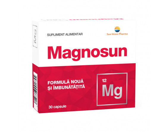 Magnosun, 30 tablete, Sun Wave Pharma | Catena.ro