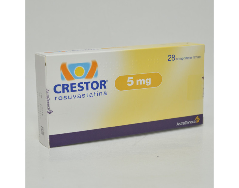 Crestor 5mg, 2 blistere x 14 comprimate filmate | Catena.ro