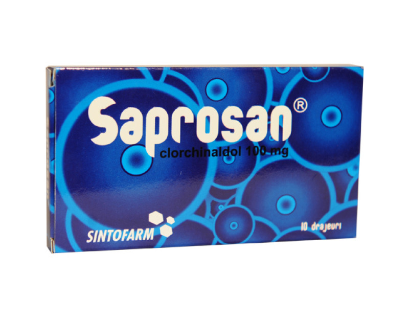 Saprosan 100mg, 10 drajeuri SINTOF | Catena.ro