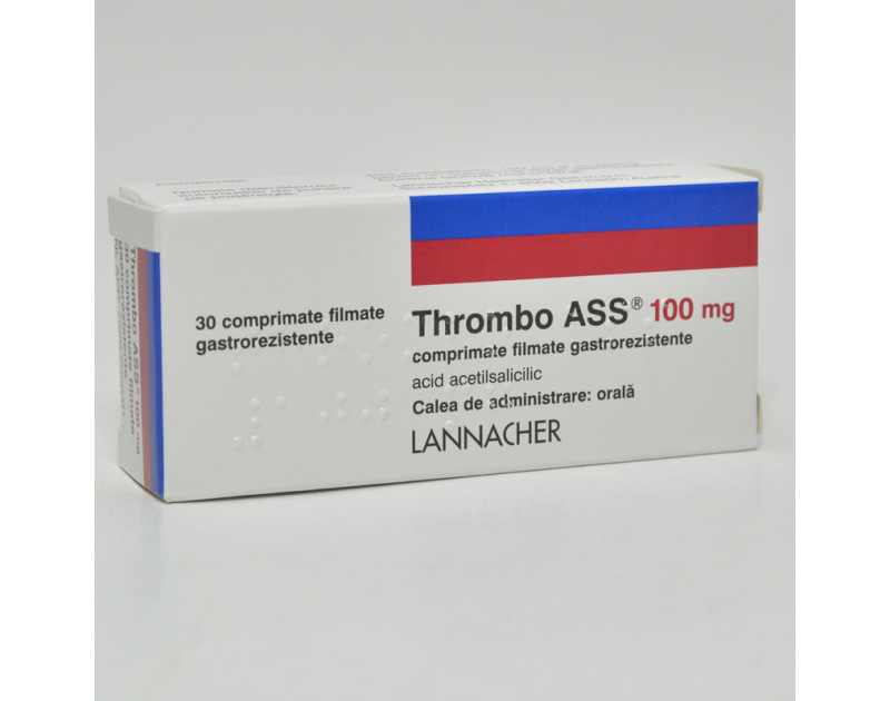 Thrombo ASS 100mg, 30 comprimate | Catena.ro