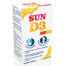 Sun-D3 5000 UI, 30 capsule, Sun Wave Pharma | Catena.ro