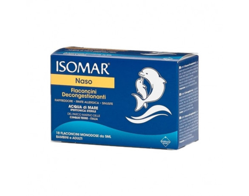 Isomar Hypertonic picaturi sterile 18 fiole * 5ml | Catena.ro