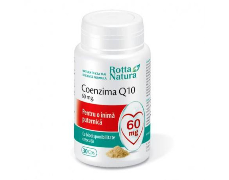 ROTTA NATURA Coenzima Q10 60 mg, 30 capsule