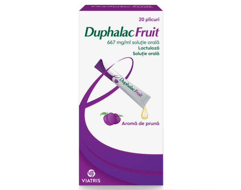 Duphalac Fruit 667 mg/ml X 20 plicuri x 15 ml solutie orala | Catena.ro