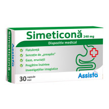 Simeticona 240 mg, 30 capsule moi, ASSISTA | Catena.ro