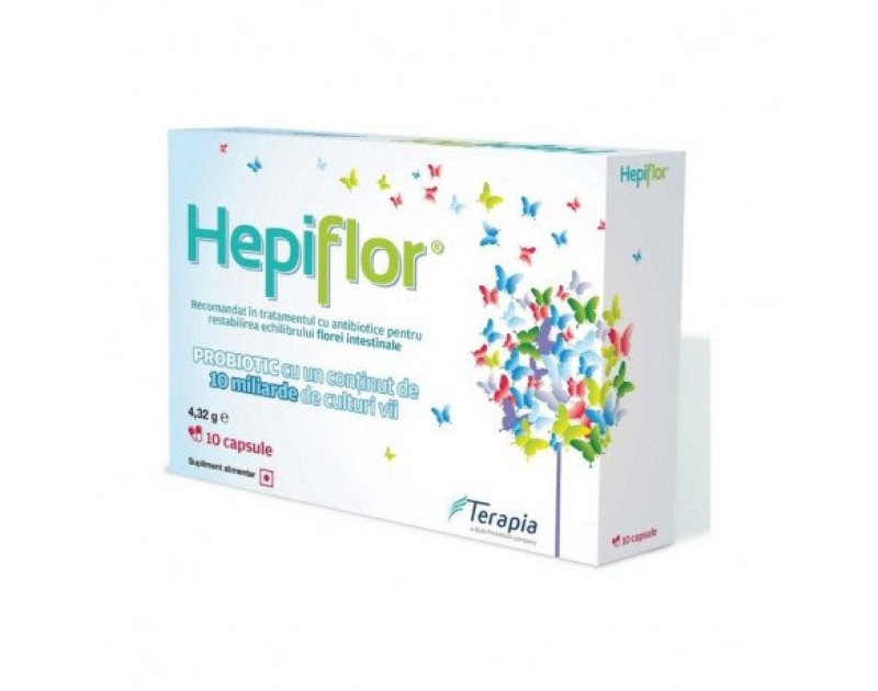 Hepiflor, 10 capsule, TERAPIA | Catena.ro
