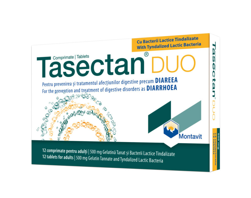 Tasectan Duo 500 mg x 12 compr.