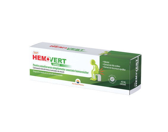 Hemovert crema, 40 ml, Sun Wave Pharma | Catena.ro