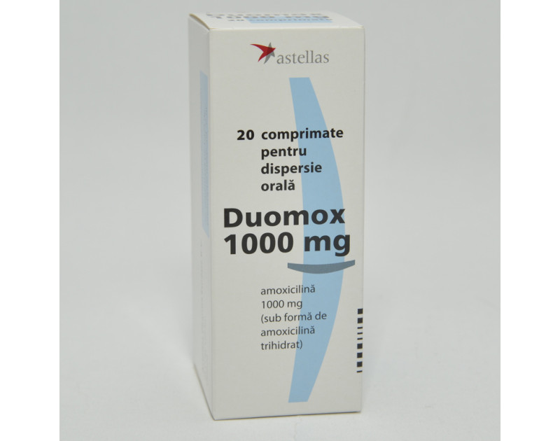 Duomox 1000 mg, 20 comprimate pentru dispersie orala | Catena.ro