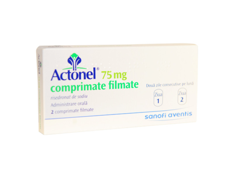 Actonel 75mg, 1 blister x 2 comprimate filmate | Catena.ro