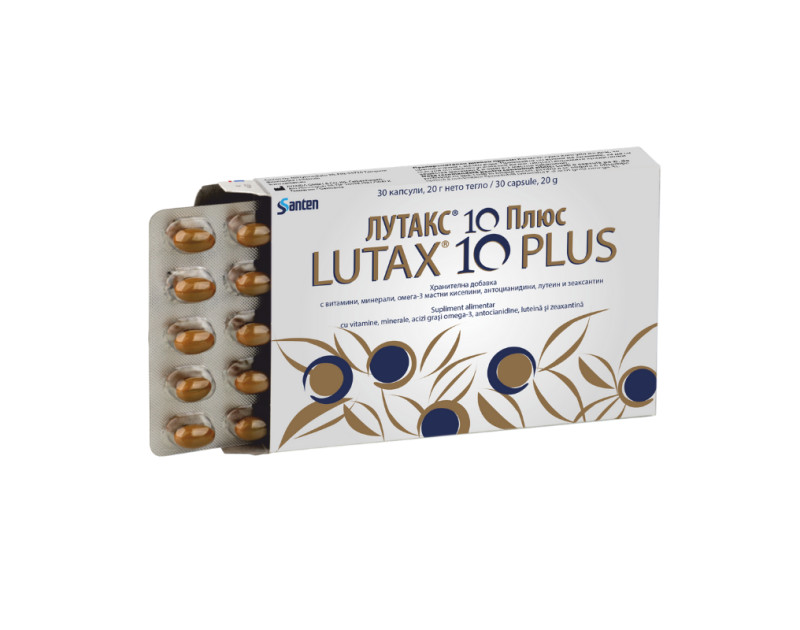 Lutax 10 Plus, pentru sanatatea ochilor si imunitate