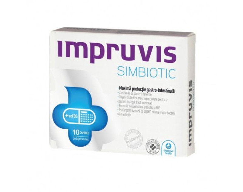 Simbiotic, 10 capsule, Impruvis | Catena.ro