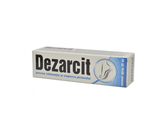 Dezarcit Spray impotriva micozelor si inflamatiilor piciorului, 20 ml ...