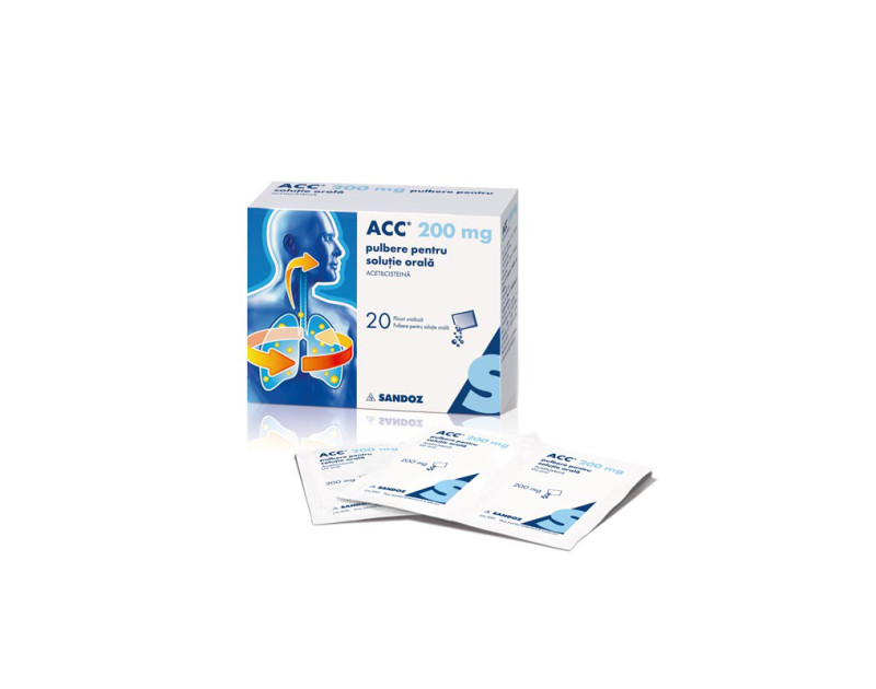 ACC 200mg pulbere, 20 plicuri | Catena.ro