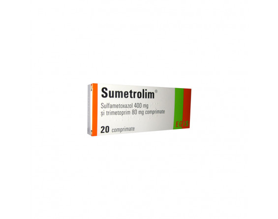 Sumetrolim 400mg/80mg x 20compr | Catena.ro