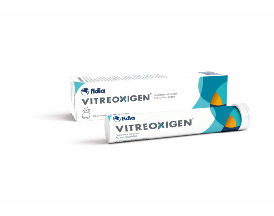 Vitreoxigen, 20 comprimate efervescente, FIDIA | Catena.ro