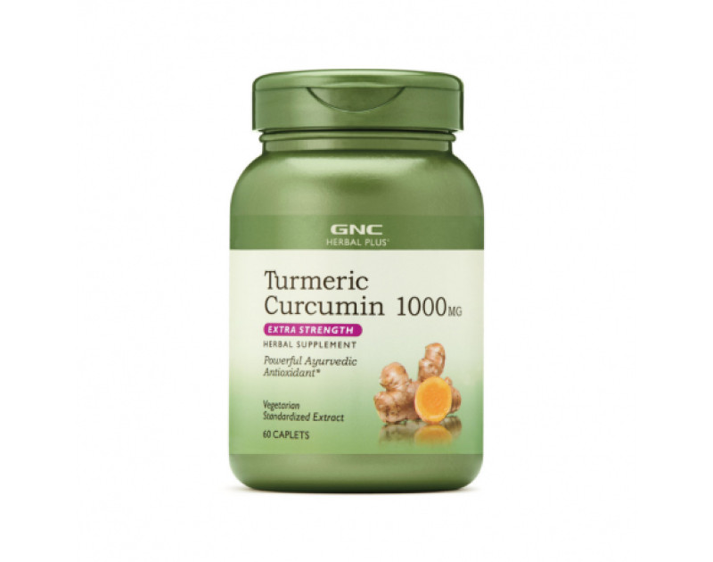 GNC Turmeric Curcumine 1000 mg, 60 tablete | Catena.ro
