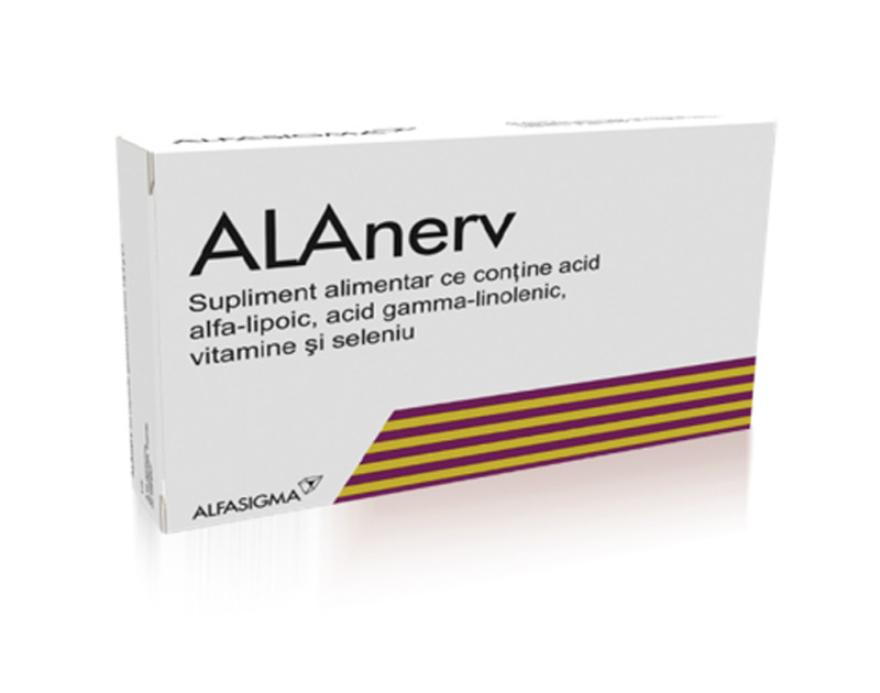 Alanerv 920 mg, 20 capsule | Catena.ro
