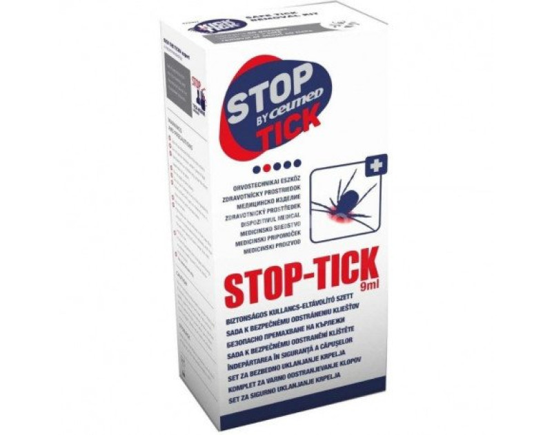 Stop Tick trusa scoatere capuse, 9ml | Catena.ro