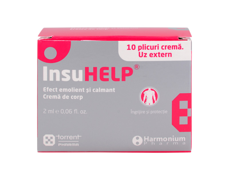 InsuHELP x 10 plicuri x 2 ml crema | Catena.ro