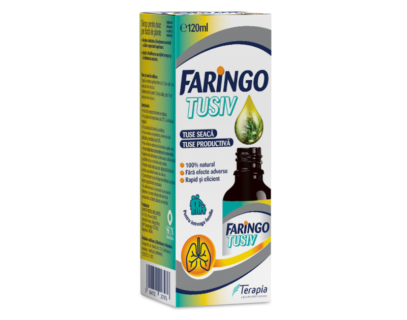 Sirop Faringo Tusiv, 120 ml | Catena.ro