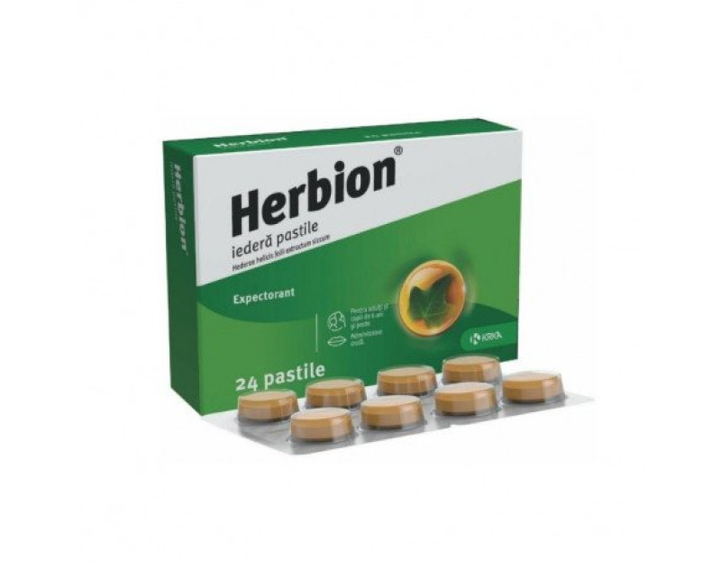 Herbion Iedera 35mg, 24 pastile | Catena.ro