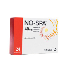 No-Spa 40 mg, 24 comprimate, Sanofi | Catena.ro