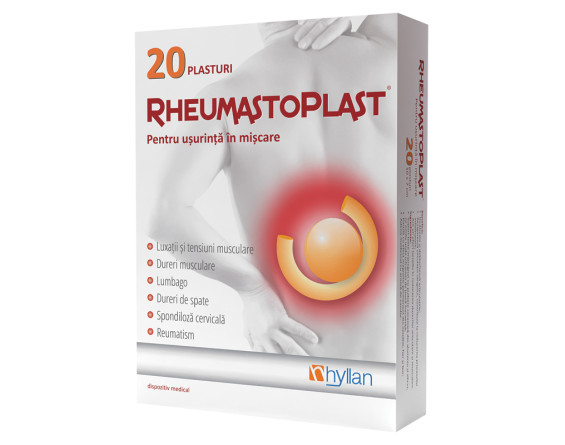 Rheumastoplast, 20 plasturi, Hyllan | Catena.ro