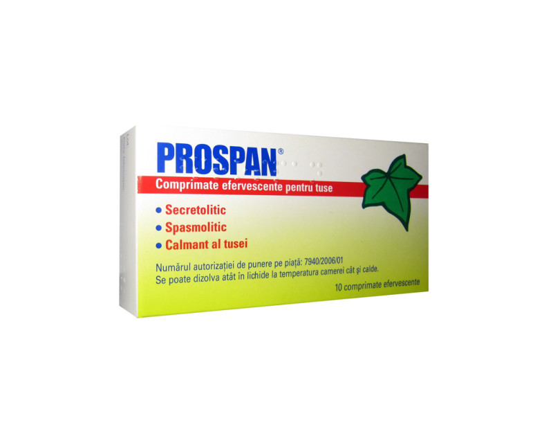 Prospan 65mg x 10 comprimate efervescente | Catena.ro
