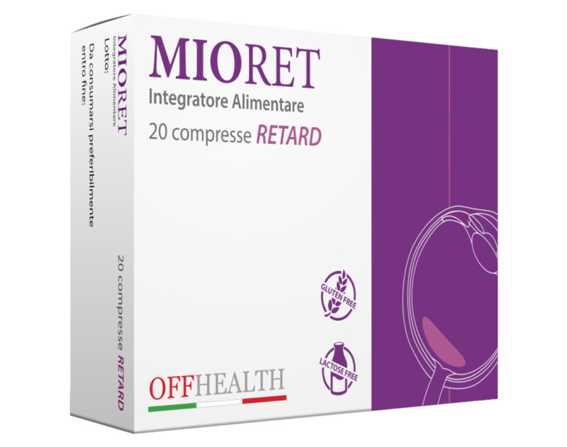 Mioret retard , 20 comprimate