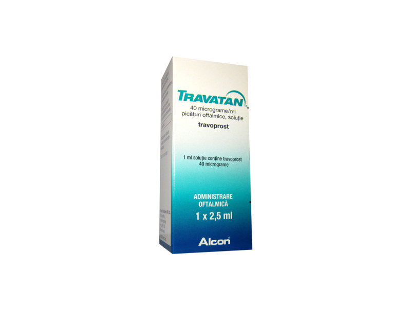 Travatan solutie oftalmica x 2,5 ml | Catena.ro