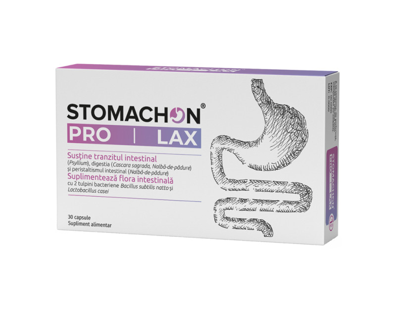 Stomachon Pro Lax, 30 capsule, NATURPHARMA | Catena.ro