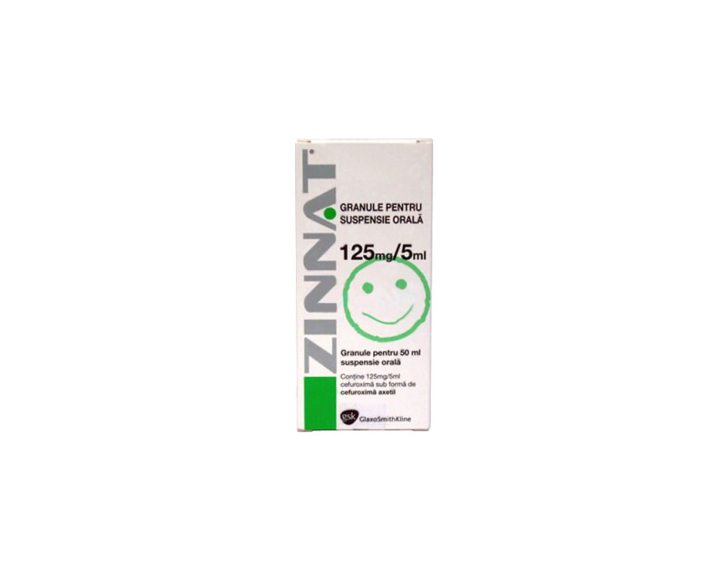 Zinnat suspense 125 mg/5ml x 50ml | Catena.ro