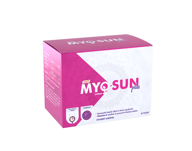 Myo-sun plus, 30 plicuri, SUN WAVE | Catena.ro