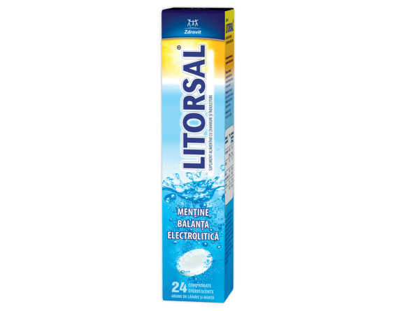 Litorsal senior X 24 comprimate efervescente | Catena.ro