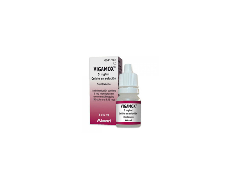 Vigamox 5mg/ml, 5ml | Catena.ro