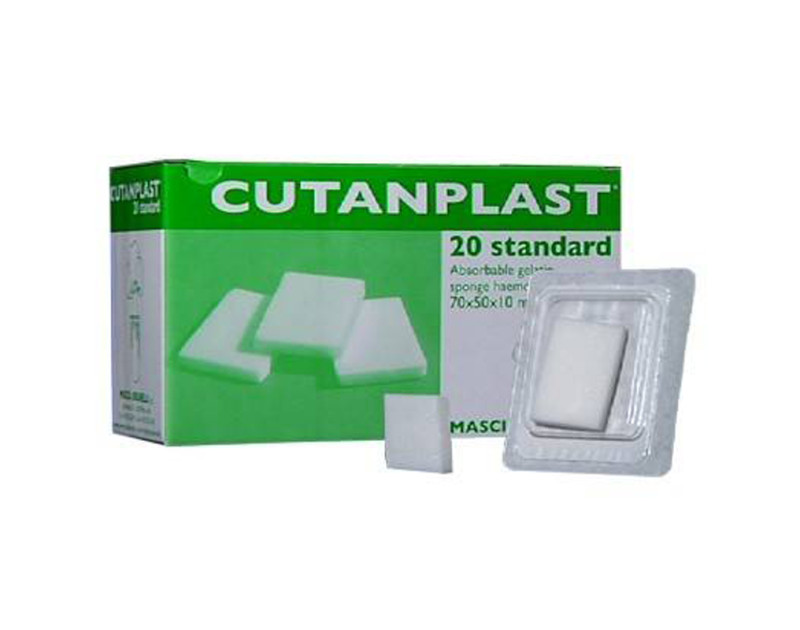 Cutanplast burete hemostatic 70 x 50 x 10mm