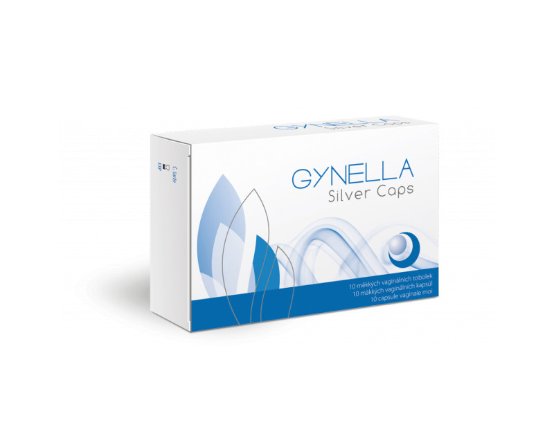 Gynella Silver Caps, 10 capsule vaginale moi | Catena.ro