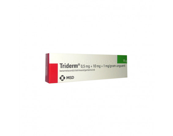Triderm unguent x 15g | Catena.ro