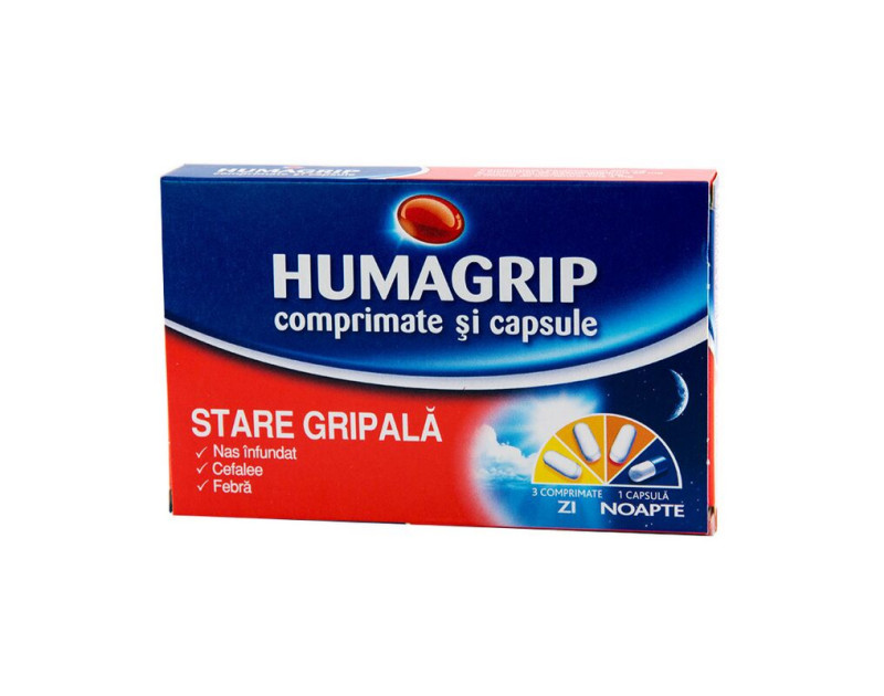 Humagrip x 12 compr + 4 cps | Catena.ro